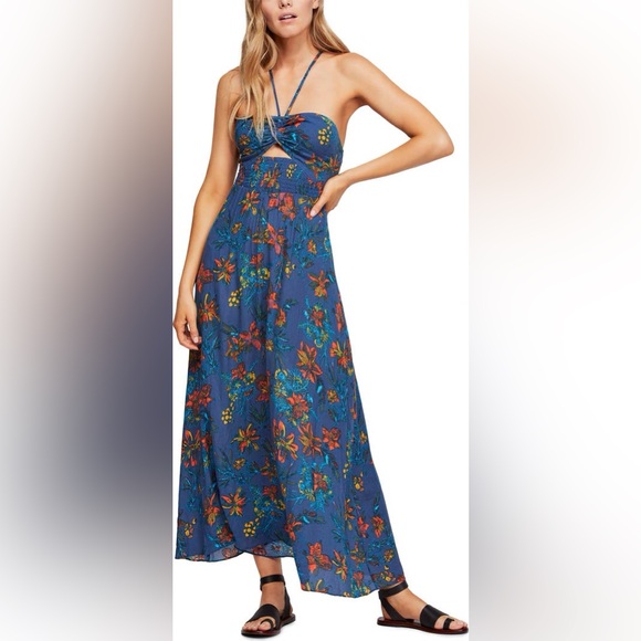 Free People | Dresses | Free People One Step Ahead Maxi Dress | Poshmark